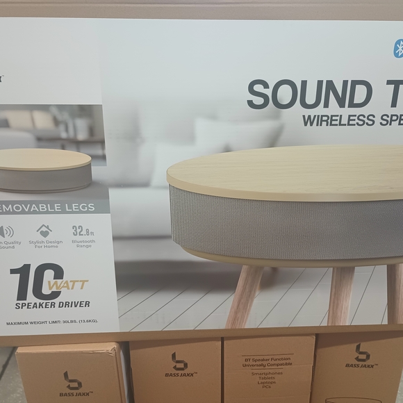 Bass Jaxx Speaker Table